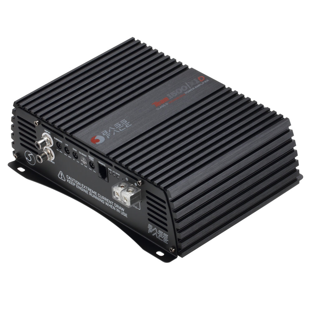 Team 1500/x1D Class D Monoblock Subwoofer Amplifier 1500w RMS