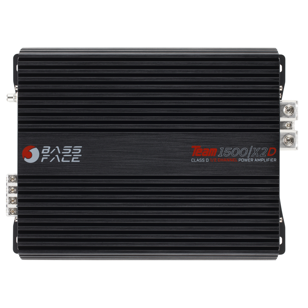 Team 1500/x2D Class D 2/1 Channel Full Range Amplifier 3000w RMS