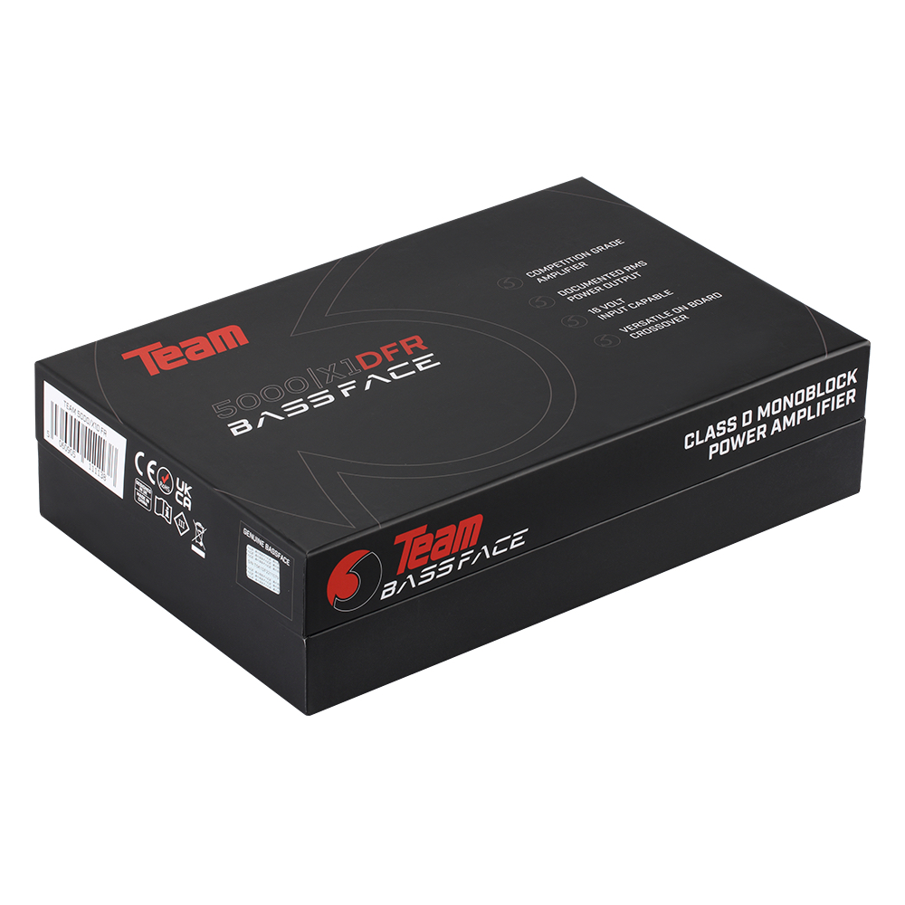 Team 5000/X1DFR Class D Monoblock Full Range Amplifier 5000w RMS