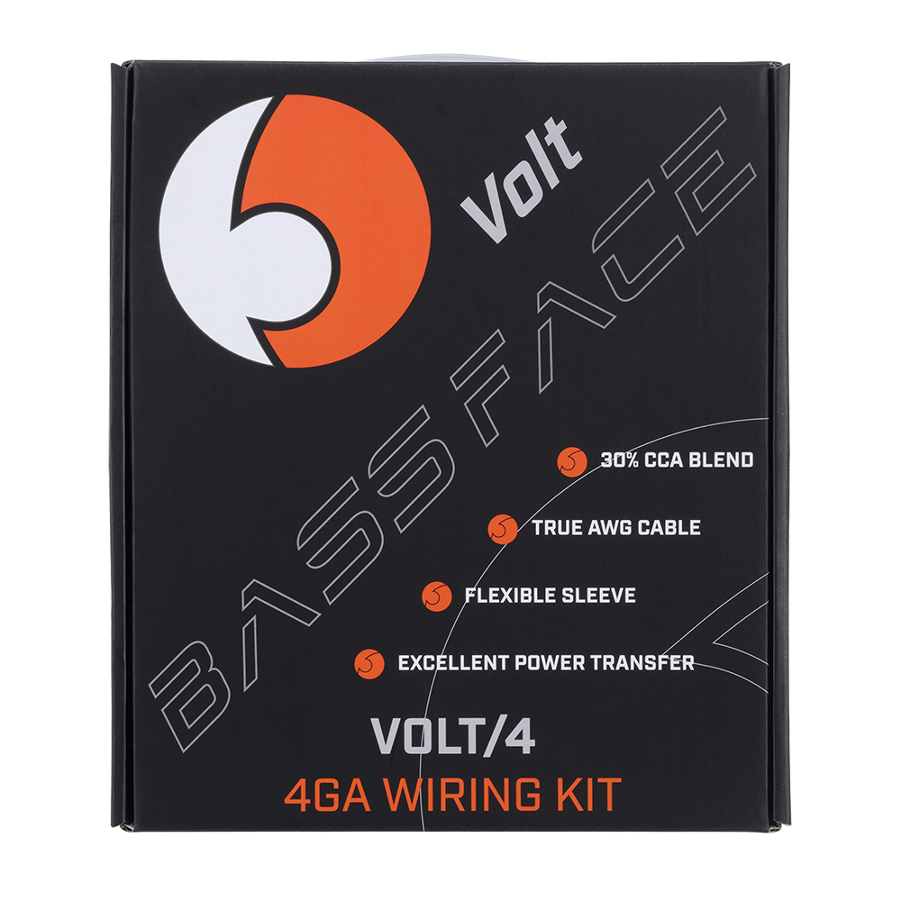 VOLT/4 4AWG (21mm) 100A Mini-ANL Fused Prewired & Crimped 5m Super ...